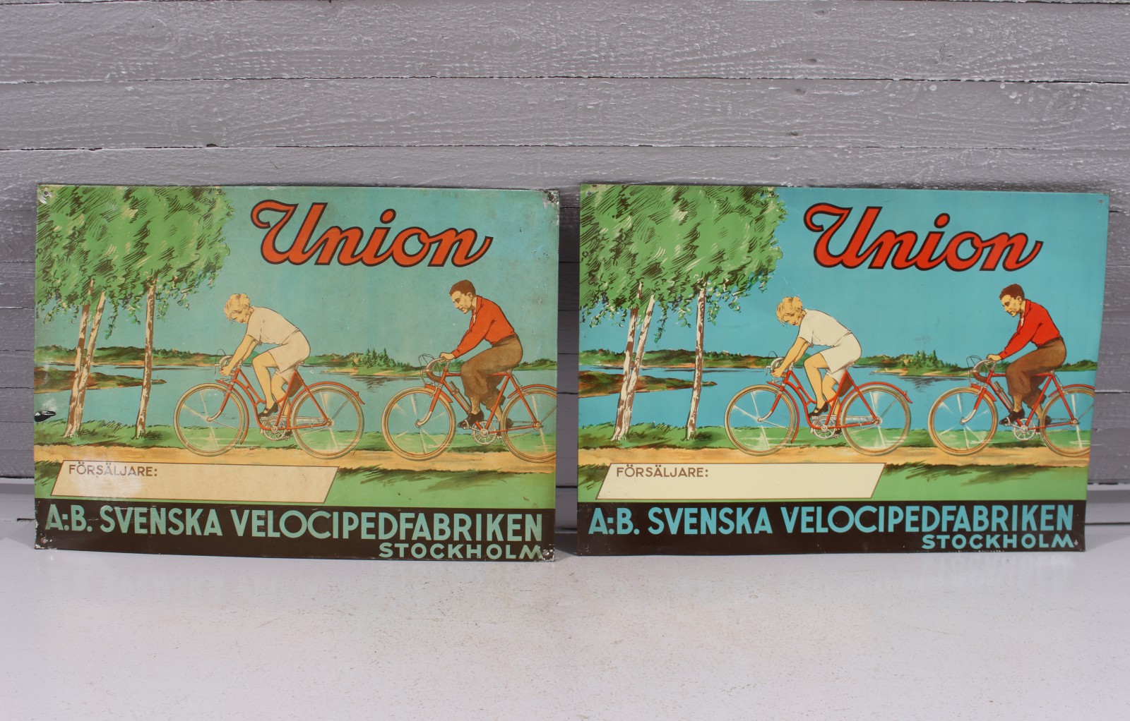 REKLAMSKYLTAR "UNION" | Auktion.se