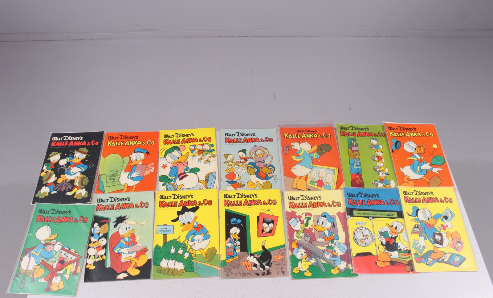 SERIETIDNINGAR "KALLE ANKA & Co" WALT DI… | Auktion.se
